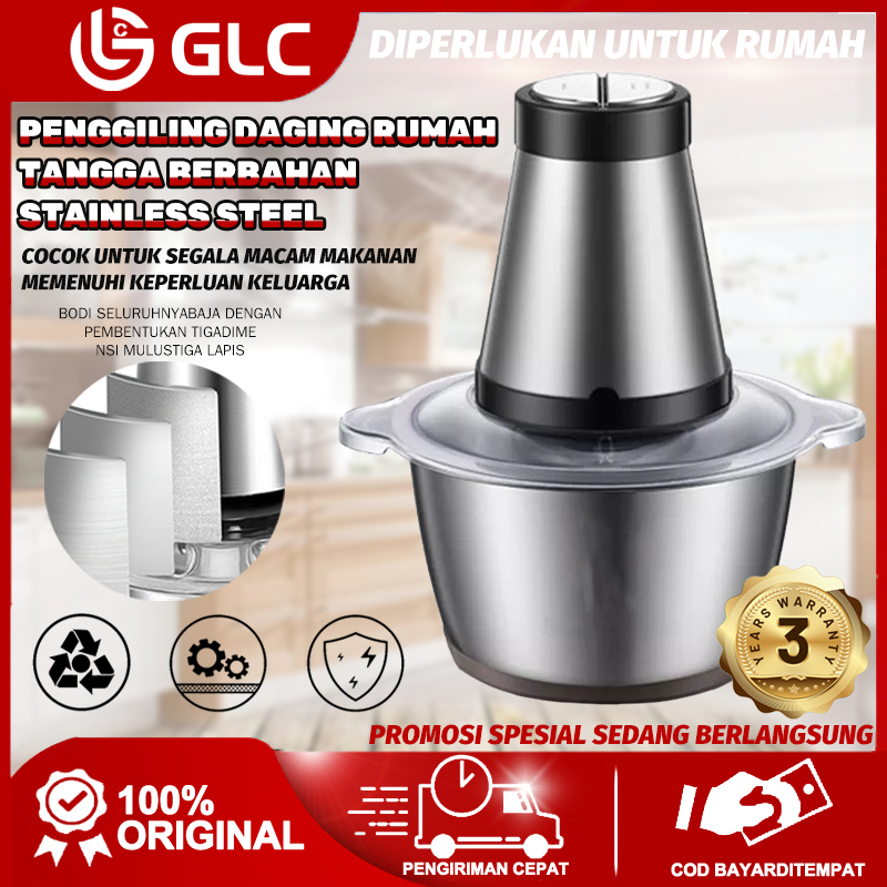 Jual Chopper Blender daging penggiling Meat Blender Elektrik Stainless ...
