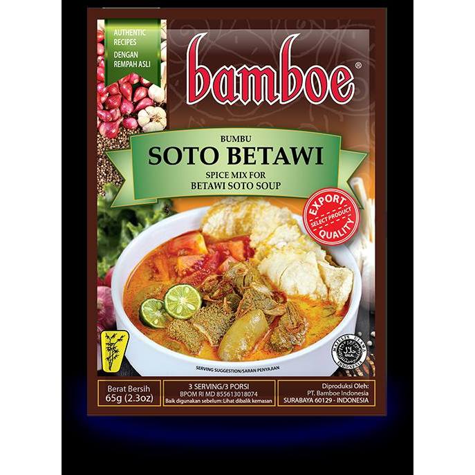 Jual Bamboe bumbu dapur all varian rawon rendang balado nasi goreng ...