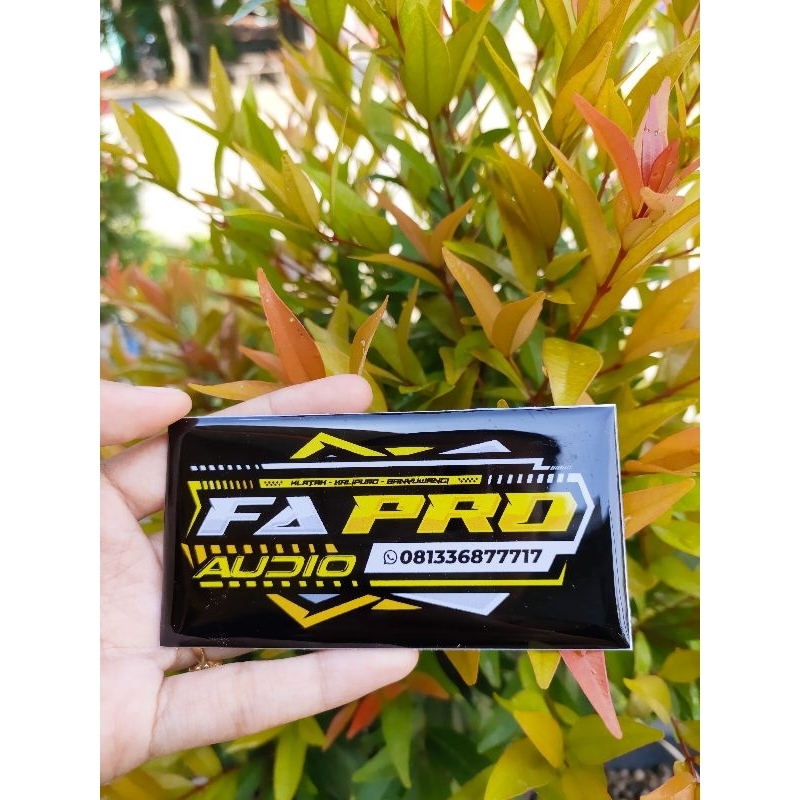 Jual EMBLEM NAMA DAN LOGO SOUND SYSTEM TIMBUL 3D CUSTOM | Shopee Indonesia