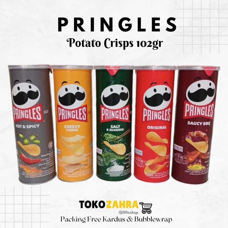 Jual Pringles Potato Crisps 102gr | Shopee Indonesia