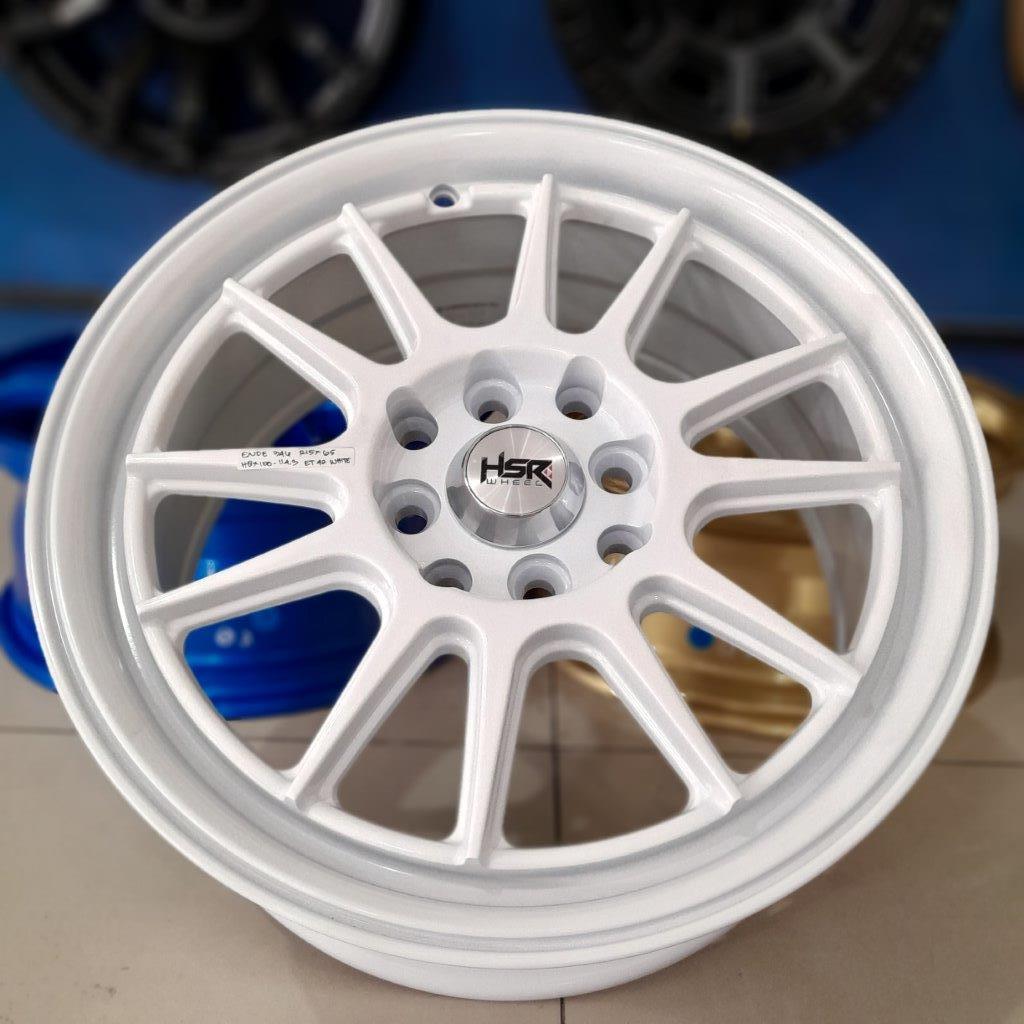 Jual Velg mobil murah ring 15 hsr untuk avanza, kijang, timor dll // pelek racing hsr ende r15 ...