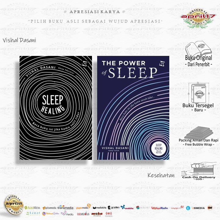 Jual BUKU SLEEP HEALING / THE POWER OF SLEEP - Penulis: Vishal Dasani ...