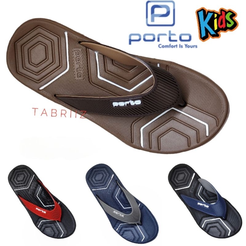 Jual Sandal Anak Porto Sandal Jepit anak cowok Sandal Porto Anak ...