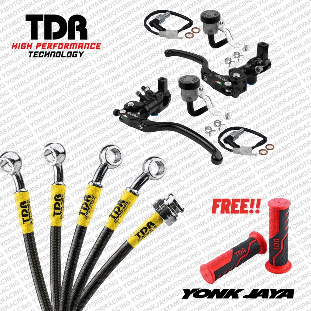 Jual PAKET MASTER REM RPD 17/16RCS + SELANG REM TDR XMAX ABS BLACK ...