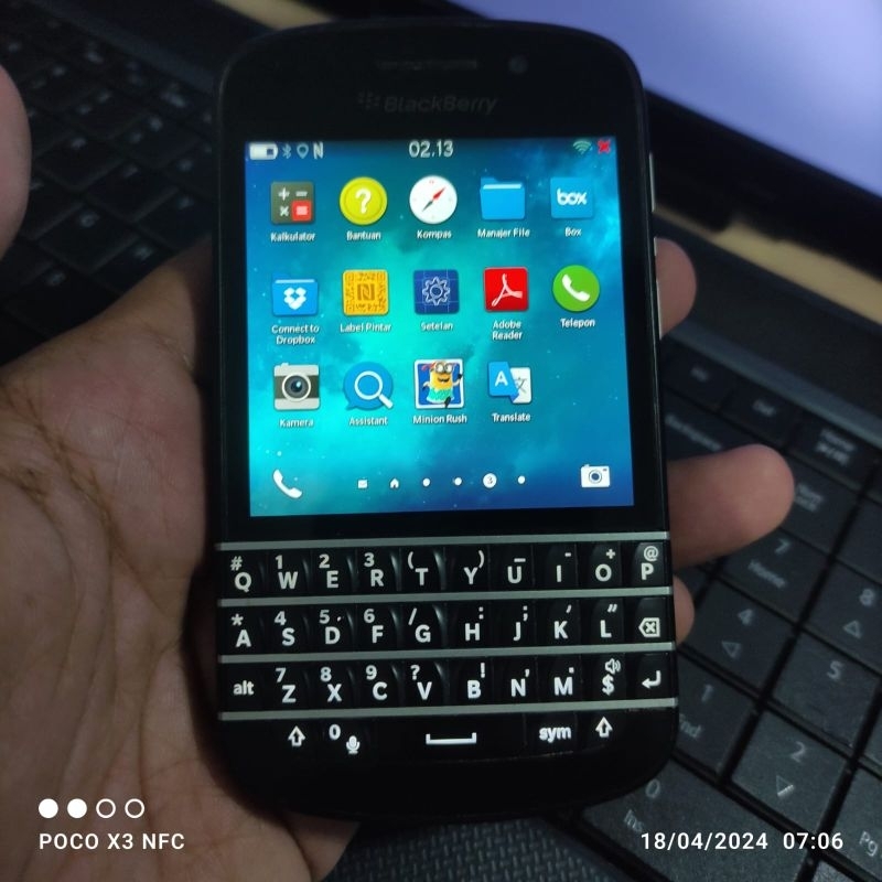 Jual BlackBerry Q10 jadul minus tidak bisa di charger cek depkripsi ...