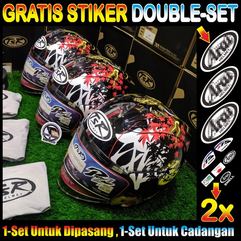 Jual Helm TSR Ram 4 Oriental V2 | Shopee Indonesia