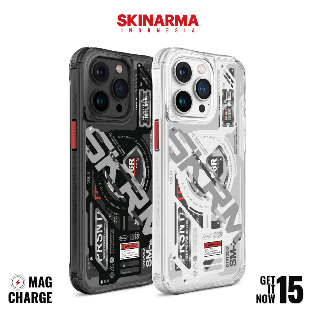 Jual Skinarma - EKHO - Magsafe Case / Casing iPhone 15 Pro / Pro Max ...