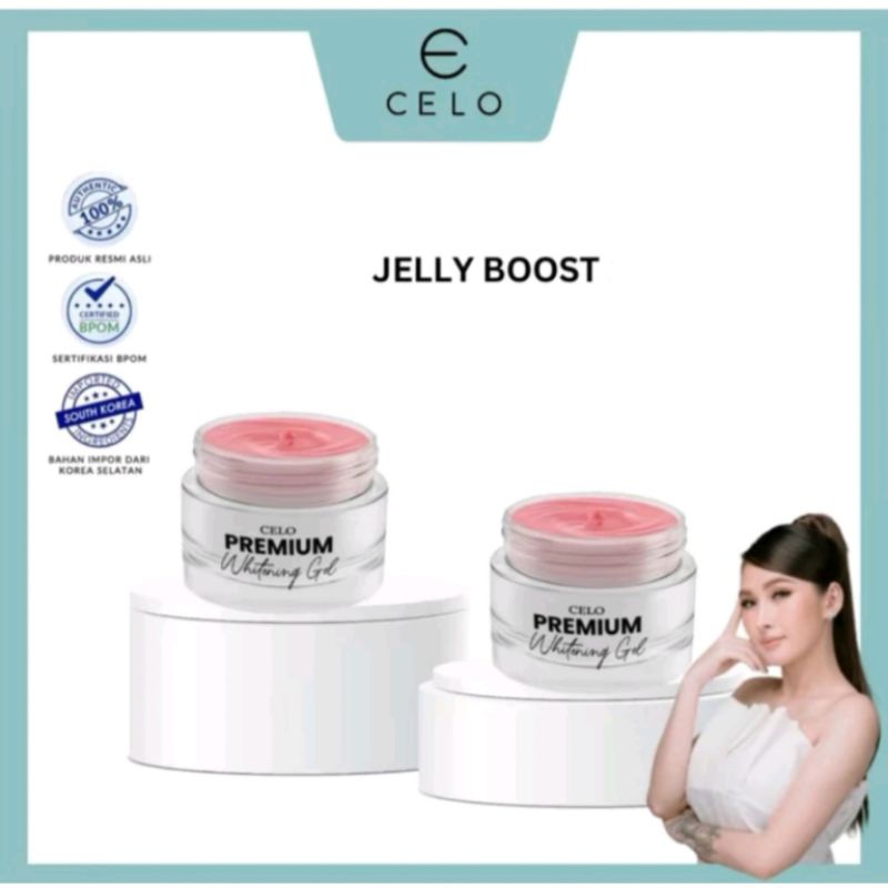 Jual Celo Premium Whitening Gel Jelly Boost 1 Pcs | Shopee Indonesia