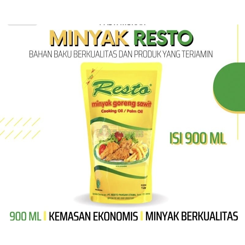 Jual Minyak resto bening 900ml | Shopee Indonesia