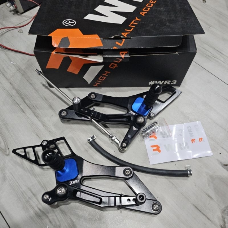 Jual Underbone Footstep Wr3 Type V series Honda CBR 250 RR CBR250 RR ...