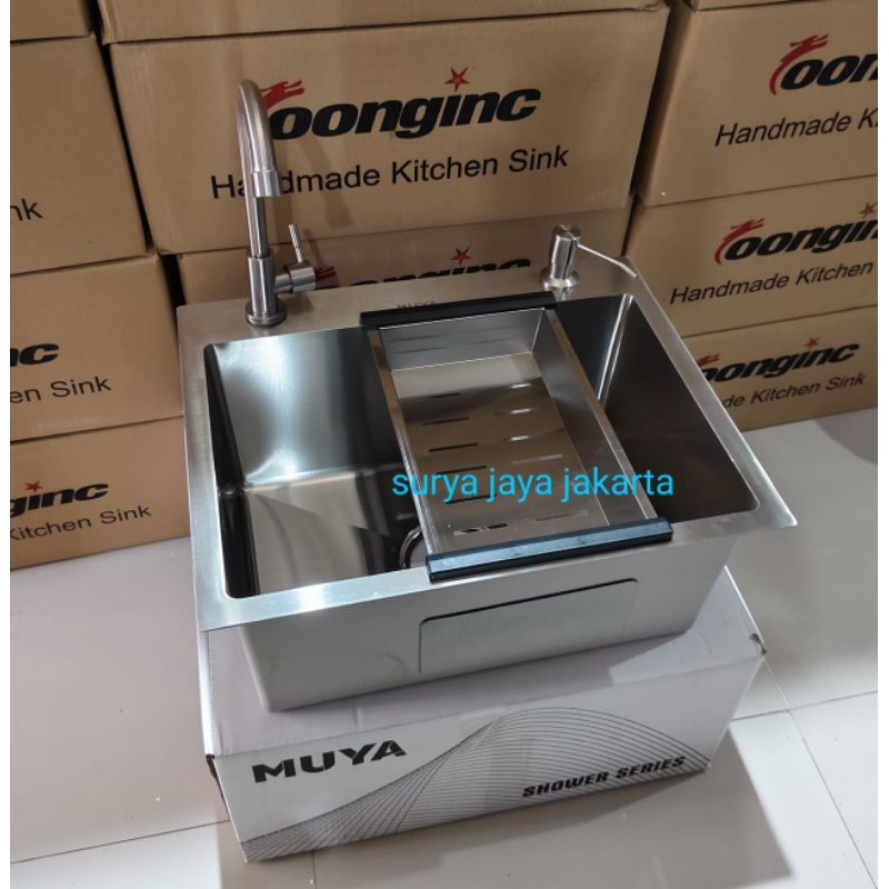 Jual Paket komplit kitchen sink muya 5040 s / Paket komplit kitchen ...