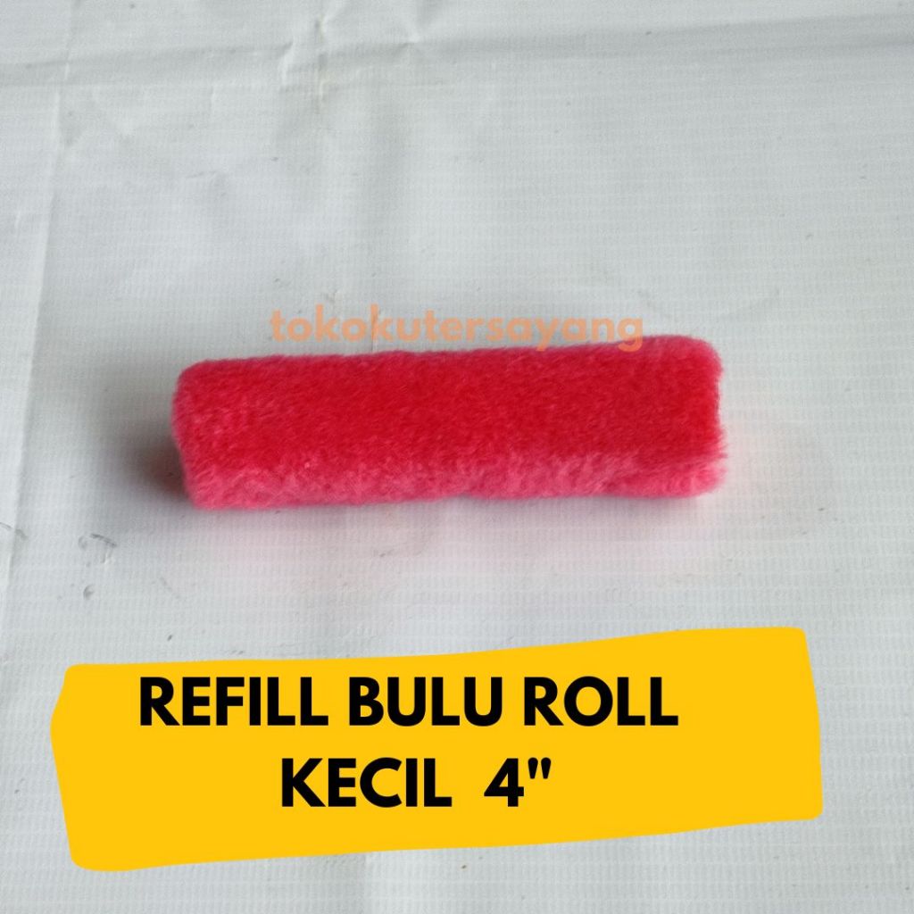 Jual Bulu Roll 4 inch Pine Hill/ Roll cat minyak cat kapal/ Kuas Rol ...