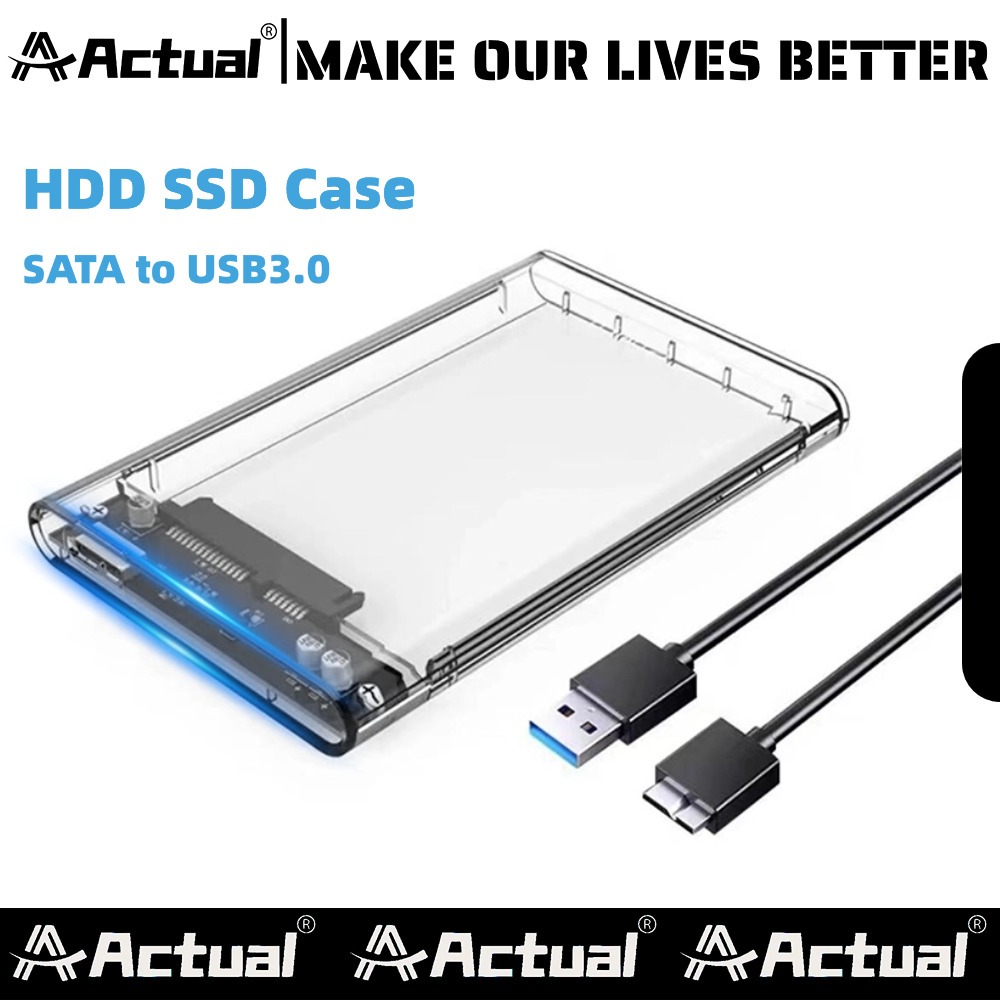 Jual Actual【COD】3.0 2.5"inch SATA Casing Hardisk External HDD External ...