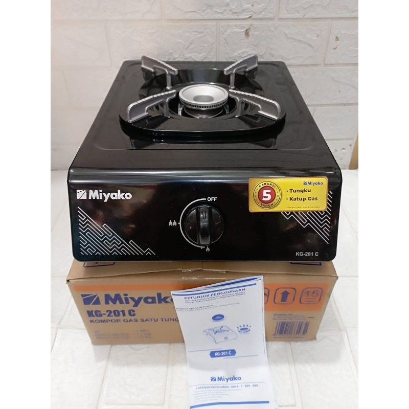 Jual KOMPOR GAS MIYAKO 1 TUNGKU KG 201C | Shopee Indonesia