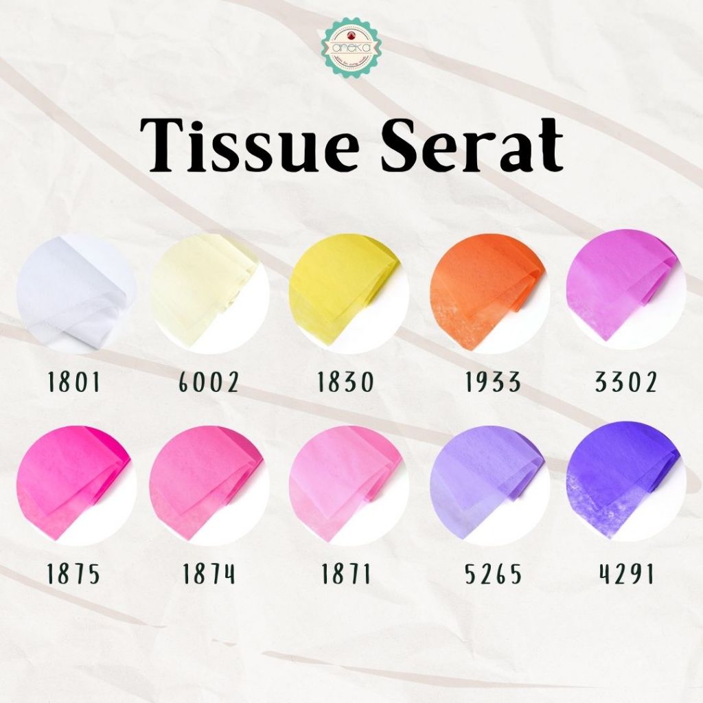 Jual ANEKA - [ LEMBARAN ] Kertas Tissue / DIY Pembungkus Buket Bunga ...