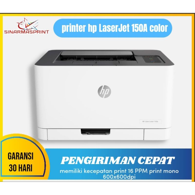 Jual printer hp laserjet color 150a siap pakai secon bergaransi ...