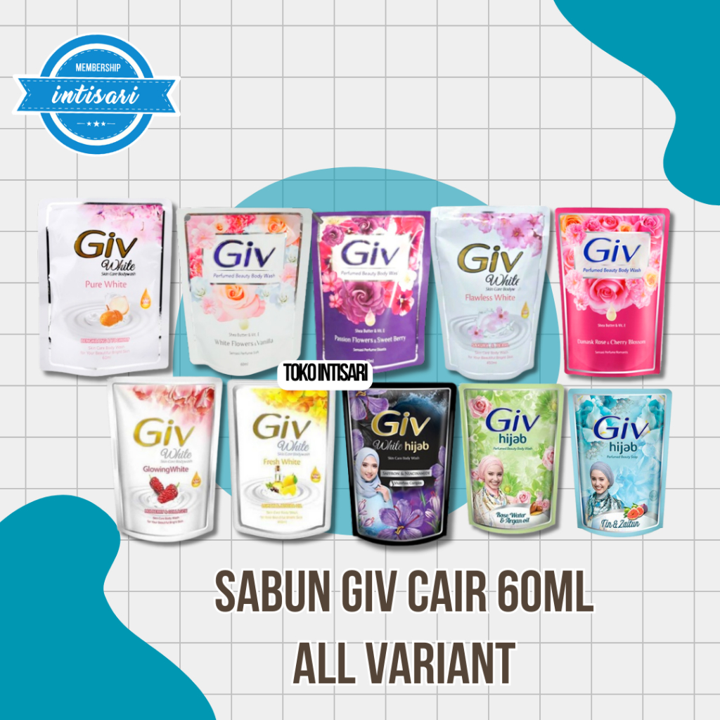 Jual Sabun Giv Cair 60ml All Variant (PCS) | Shopee Indonesia