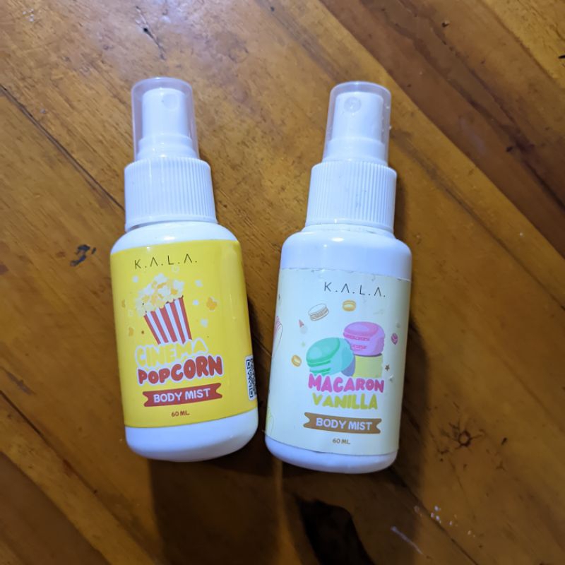 Jual Body mist KALA 2pcs (macaron&popcorn) | Shopee Indonesia
