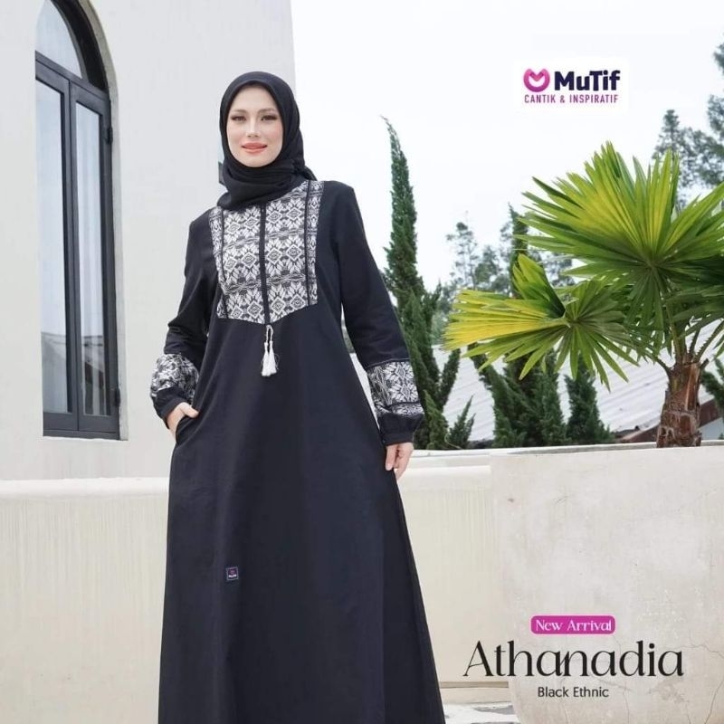Jual Mutif | gamis athanadia | koko athan | gamis hitam | koko hitam ...