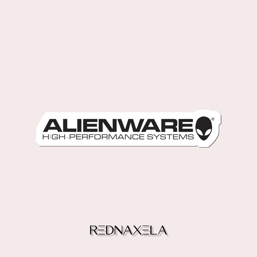 Jual Stiker Vinyl Alienware Stiker Koper Outdoor Waterproof Sticker ...