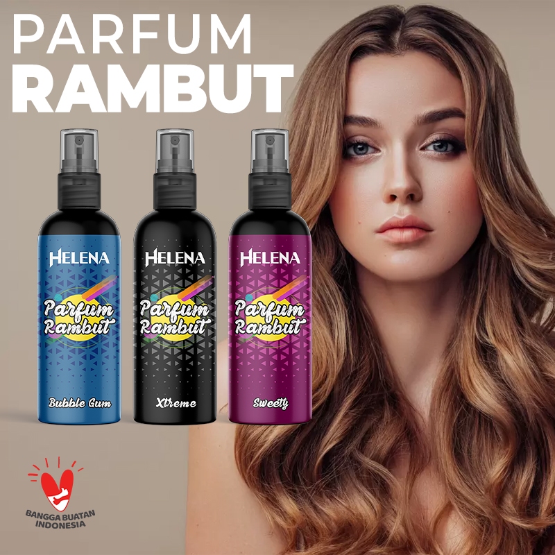 Jual HELENA Parfum Rambut / Hair Perfume / Pewangi Rambut Pria Wanita ...