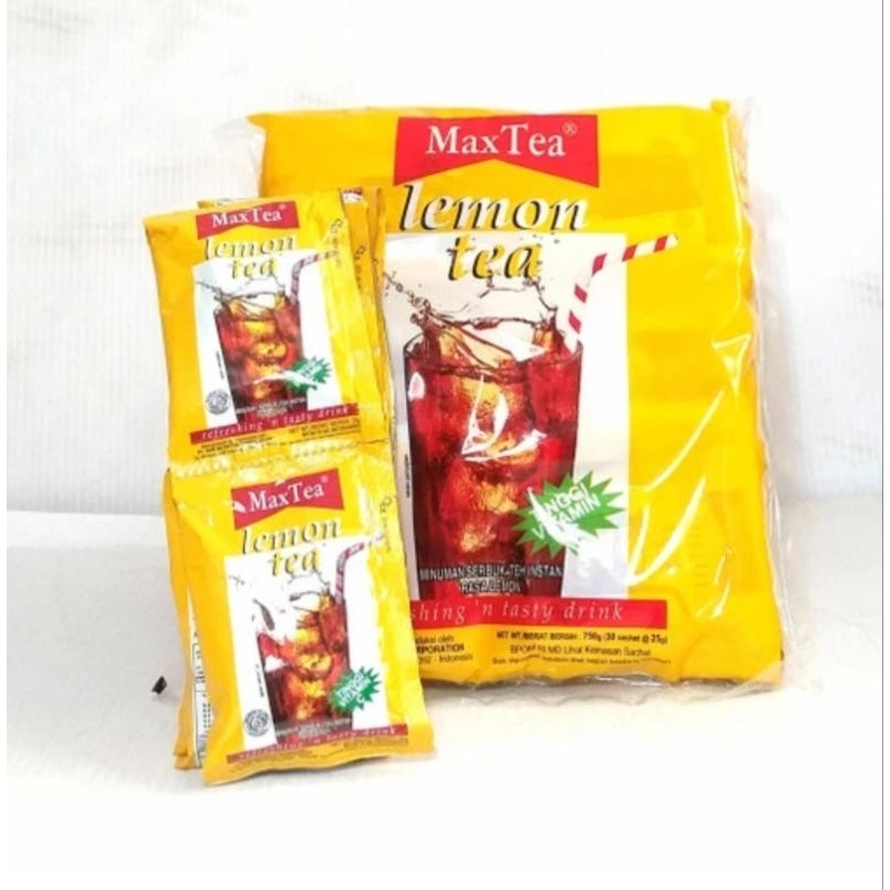 Jual Max Tea Lemon Tea Instant | Shopee Indonesia