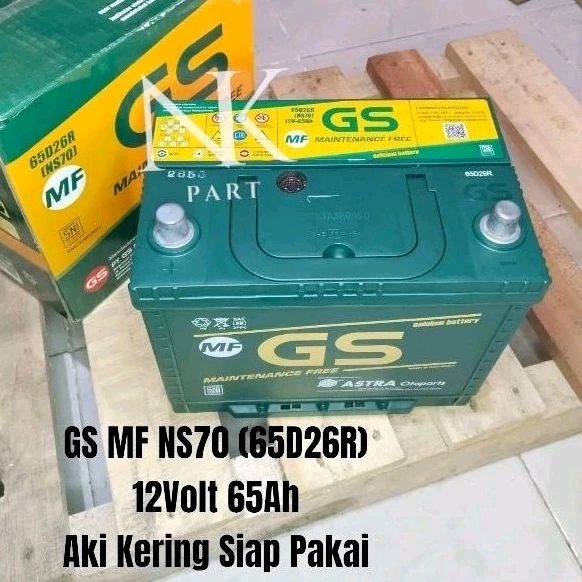 Jual Aki Mobil Chevrolet Aveo, Captiva Bensin GS ASTRA NS70 MF Kering 65Ah | Shopee Indonesia