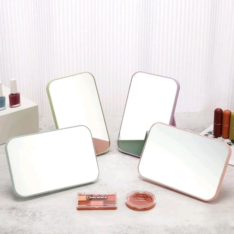 Jual CERMIN MIRROR KACA MEJA KACA LIPAT MAKEUP MIRROR | Shopee Indonesia