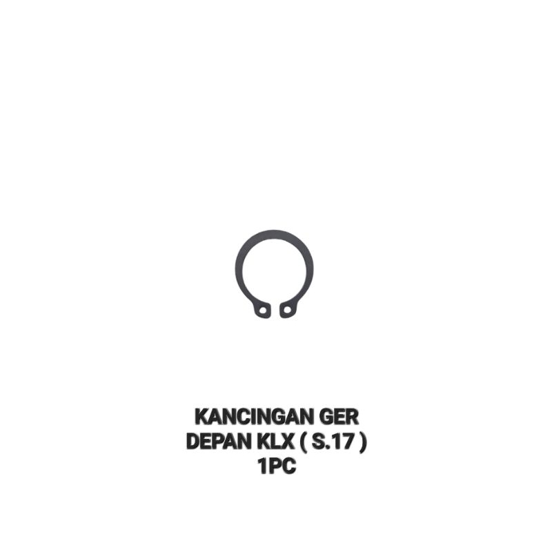 Jual Kancingan Ger Depan S.17 Kawasaki KLX 150 / DTRACKER 150 (All ...