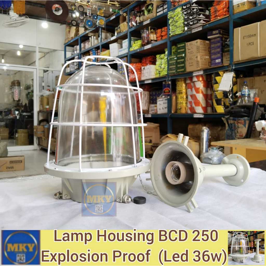 Jual Kap lampu Explosion proof BCD 250W E27 Lampu kedap udara rumah ...