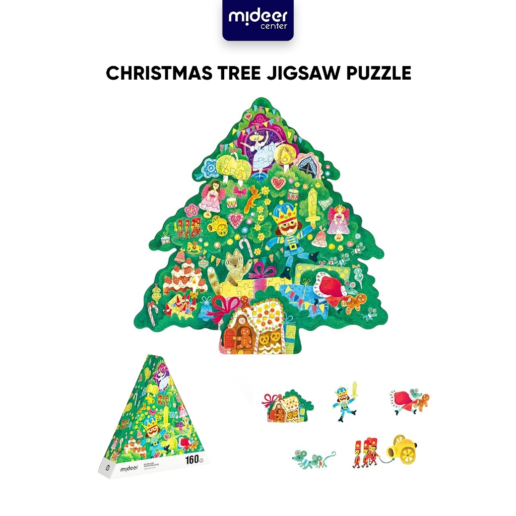 Jual Mideer Christmas Tree Jigsaw Puzzle Clara and The Nutcracker ...