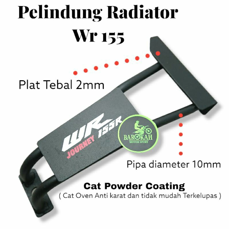 Jual Cover Pelindung Radiator Wr155 | Shopee Indonesia