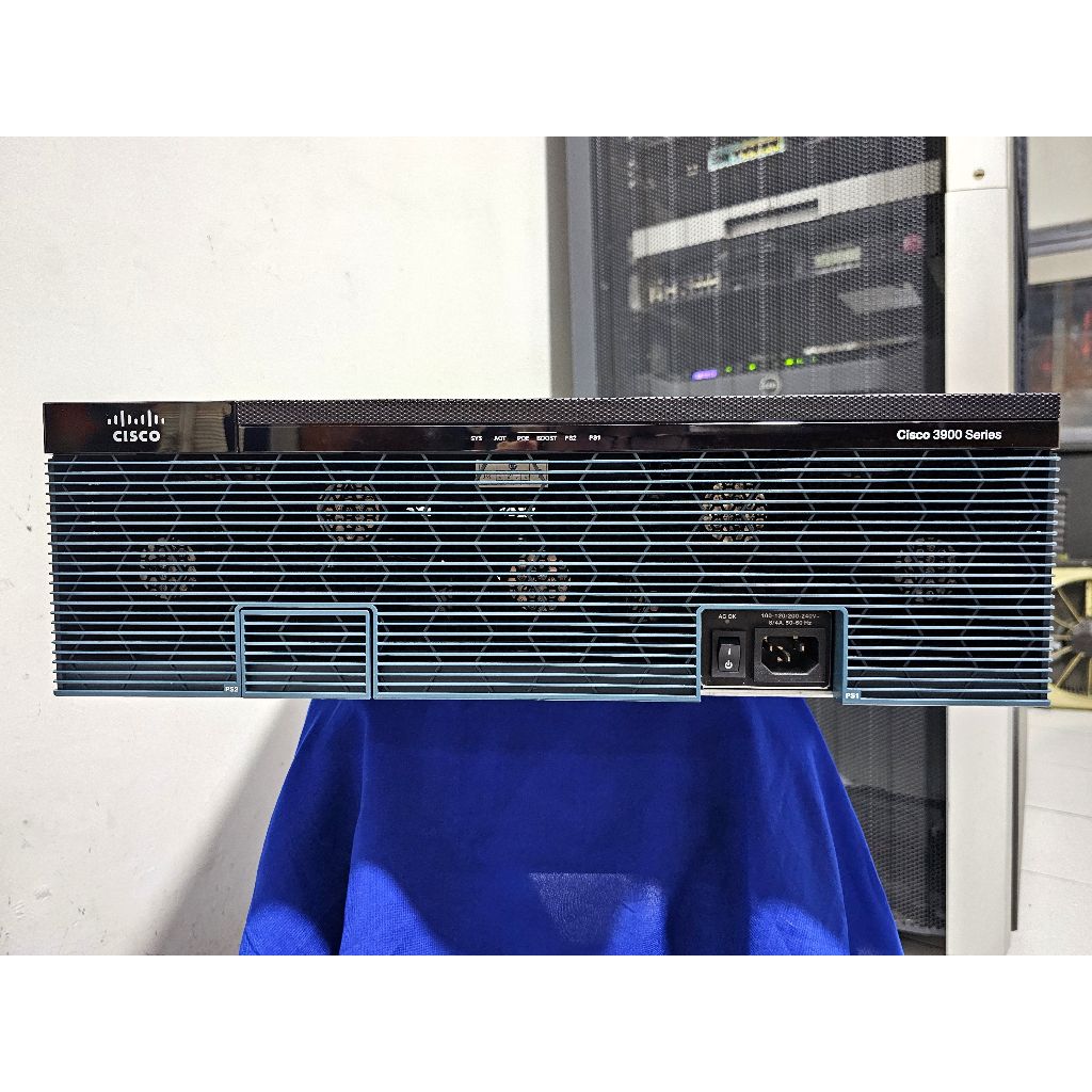 Jual Cisco Router 3945 SPE100-K9 3 port Gigabit 3900 Series Single PSU ...