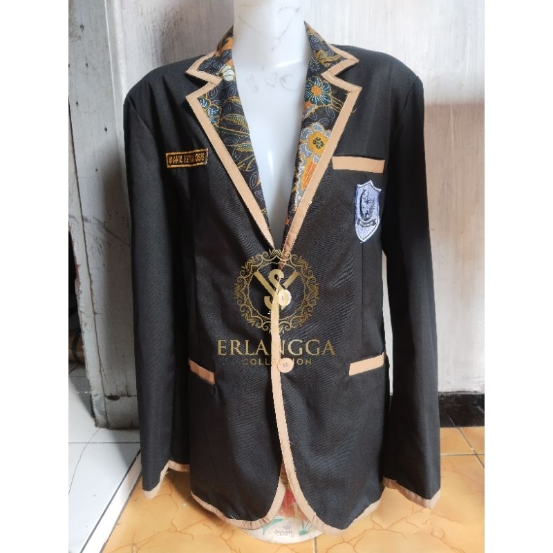 Jual Almamater Jas Custom Kombinasi Batik | Shopee Indonesia