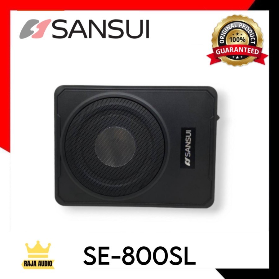 Jual SANSUI SE-800SL Subwoofer Active 8" Aktif Bass Kolong Underseat ...