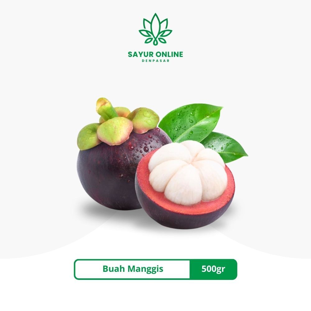 Jual Buah Manggis 500gr - Sayur Online Denpasar | Shopee Indonesia