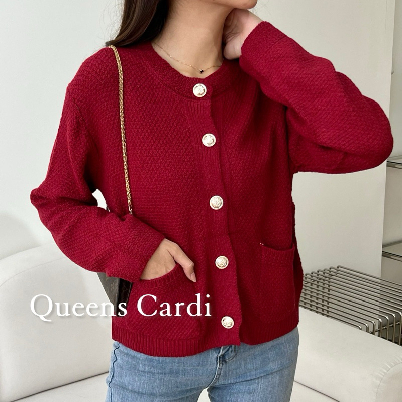Jual SORINBYHER Queens Cardigan / Atasan Rajut Outer Wanita Knit Luaran ...