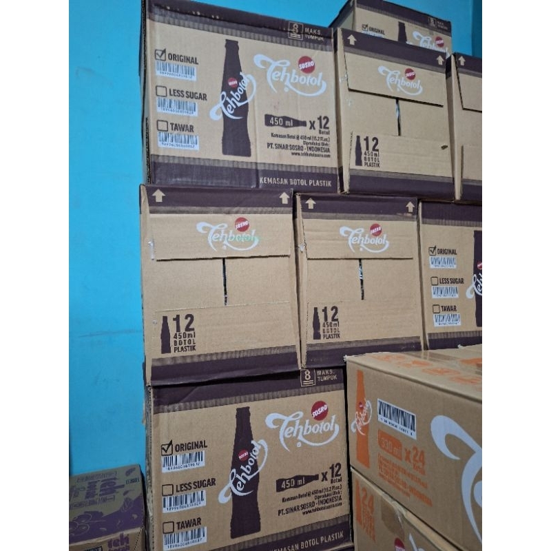 Jual Teh Botol Sosro Botol 450ML | Shopee Indonesia
