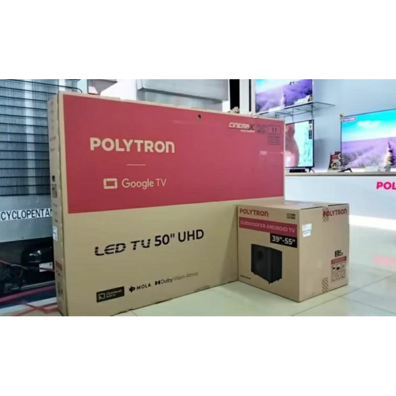 Jual LED TV POLYTRON PLD 50BUG5959 SOUNDBAR 4K UHD SMART CINEMAX/LED ...