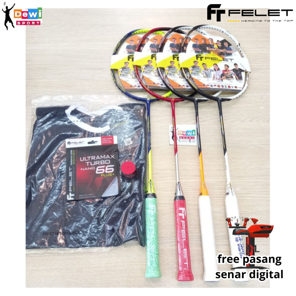 Jual Raket Badminton Felet ARCANA 80 | Shopee Indonesia