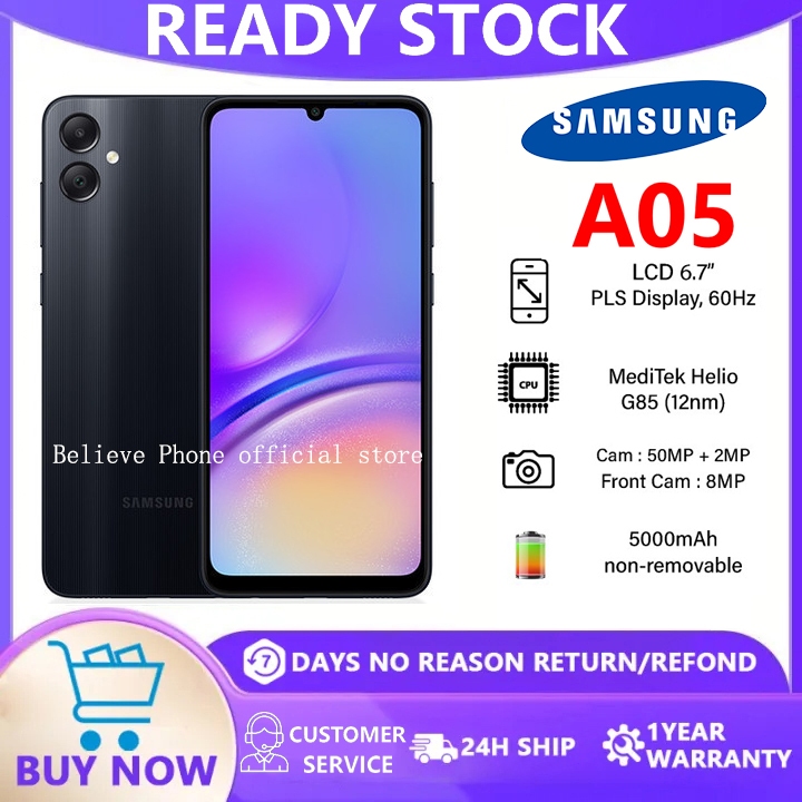 Jual HP Samsung Galaxy A05 RAM 4GB/64GB |4GB/128GB |6GB/128GB ...