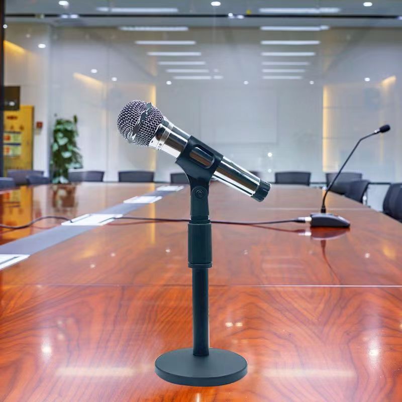 Jual Stand Microphone Meja Mic Universal Holder Adjustable Standing Karaoke | Shopee Indonesia