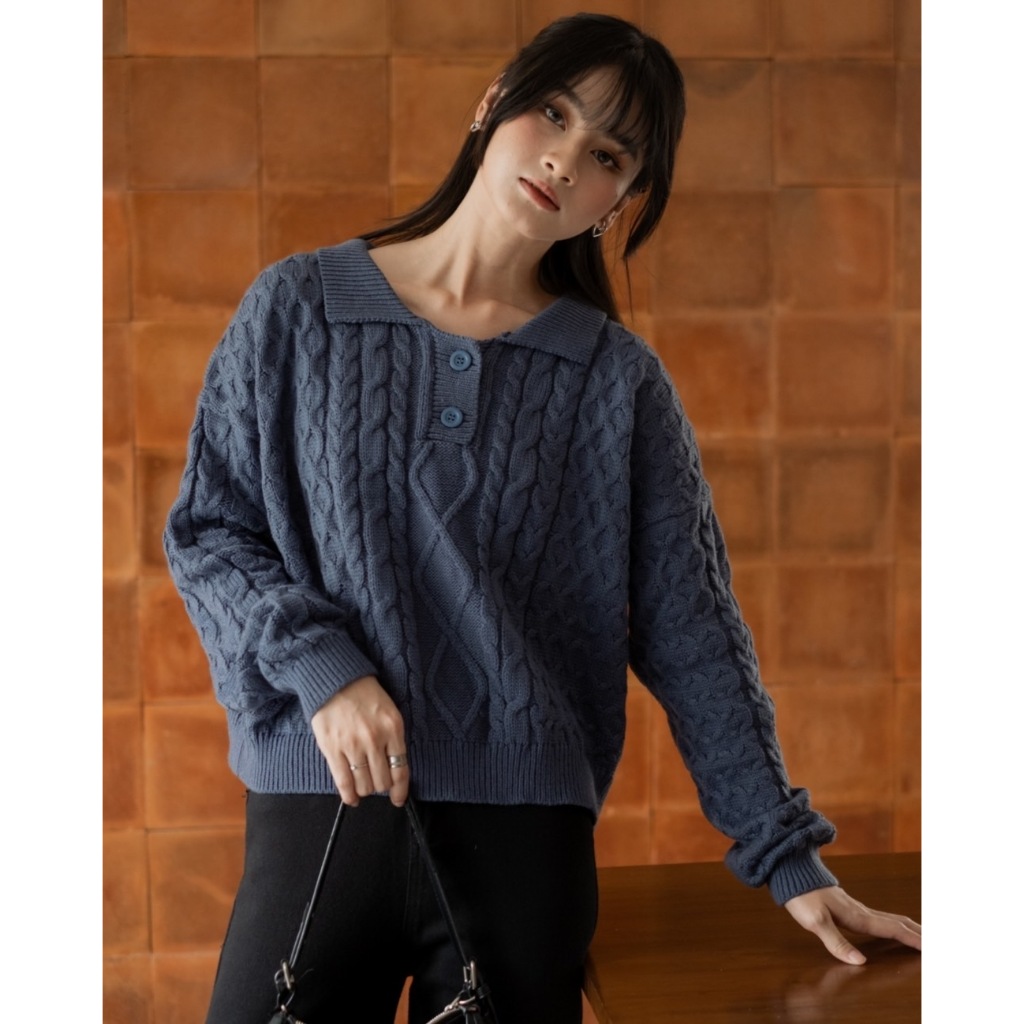 Jual Myrubylicious ADELAIDE SWEATER | ATASAN WANITA | Shopee Indonesia