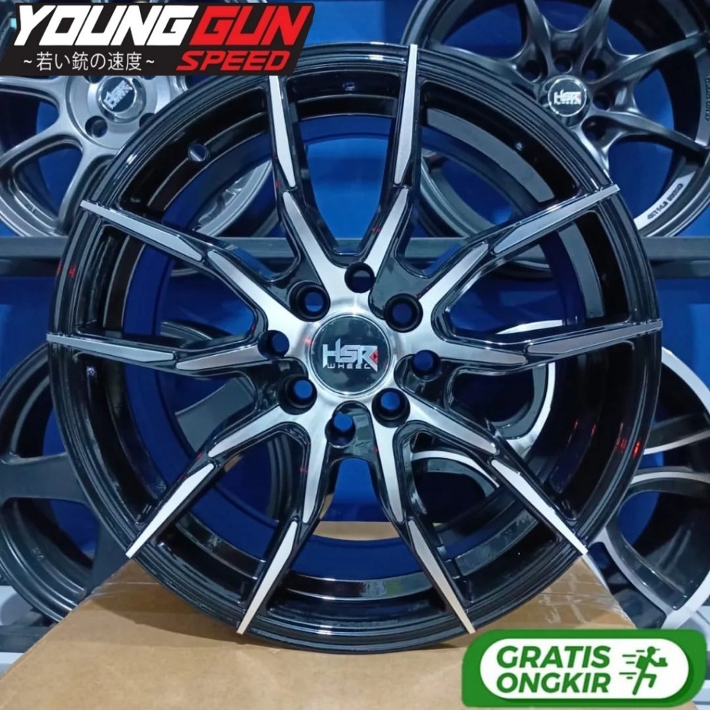 Jual Velg HSR OENESU R16 Velg Mobil Ring 16 Lebar 7 ET 40 Sirion Futura Brio Galant | Shopee ...