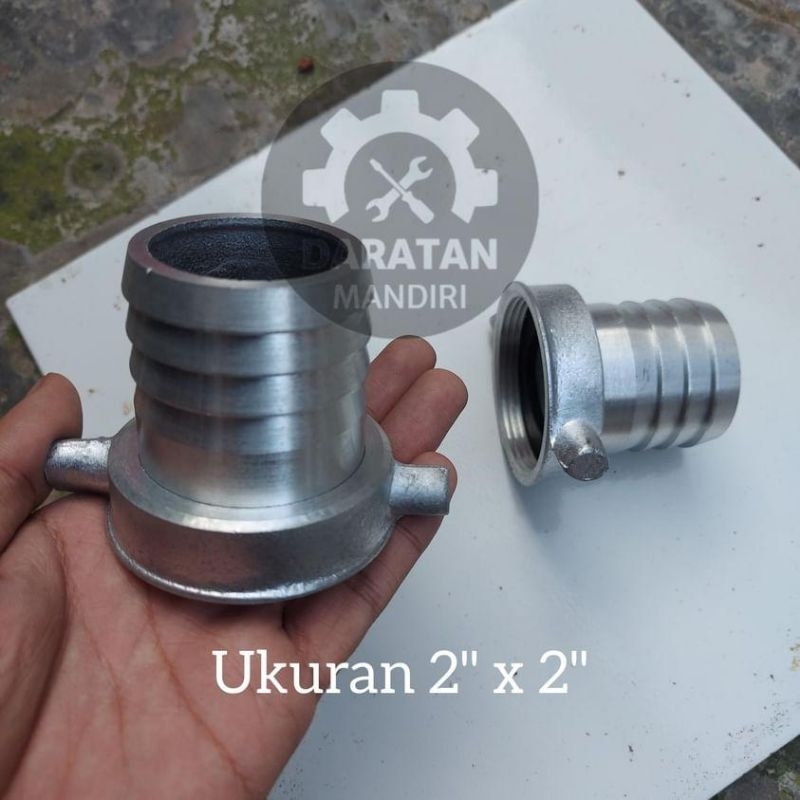 Jual Soket Drat Nepel 2x2 Inci Mesin Pompa Air Irigasi Socket Alumunium ...