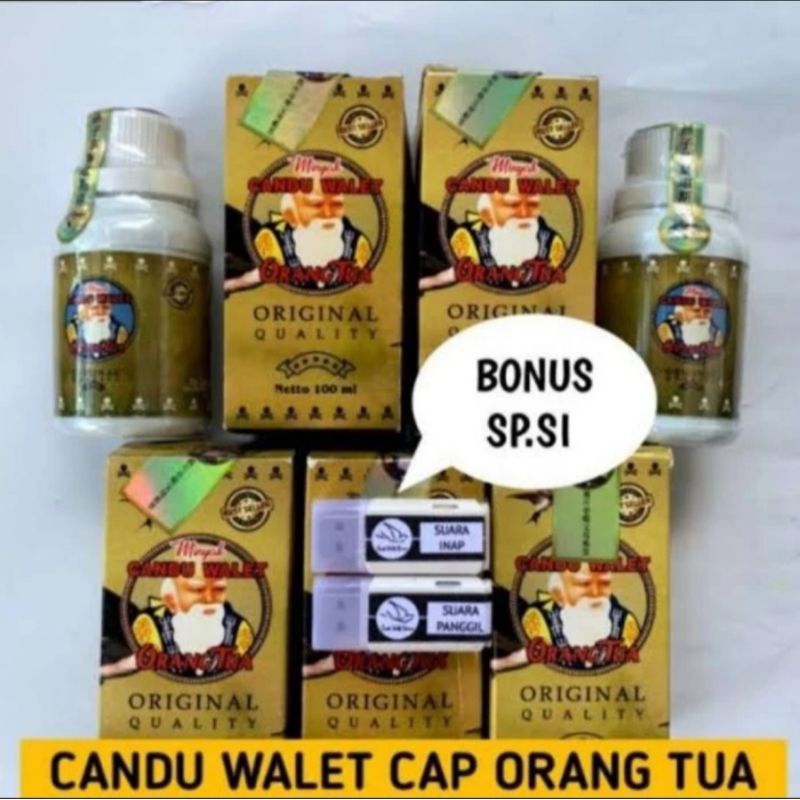 Jual Minyak Candu Walet Cap Orang Tua Asli 100% Original | Shopee Indonesia