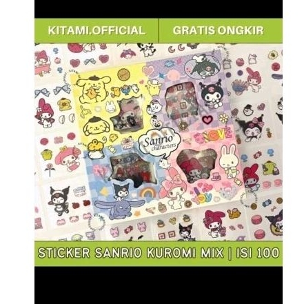 Jual Stiker Sario 100 pcs | Shopee Indonesia
