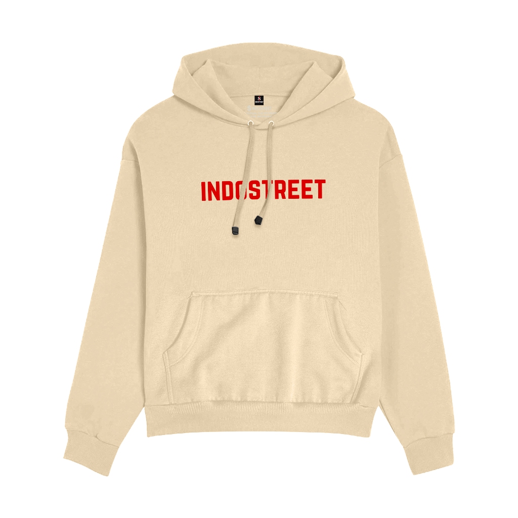 Jual Indostreet - Hoodie Idst Texs Logo New Merah m l xl xxl Unisex ...