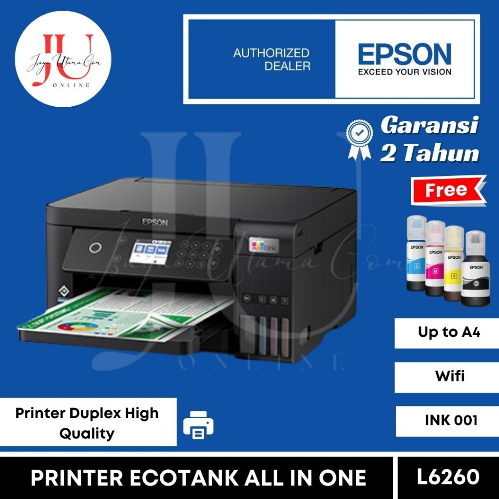 Jual Printer Epson L6260 Multifungsi Ecotank WiFi Duplex All inOne ...