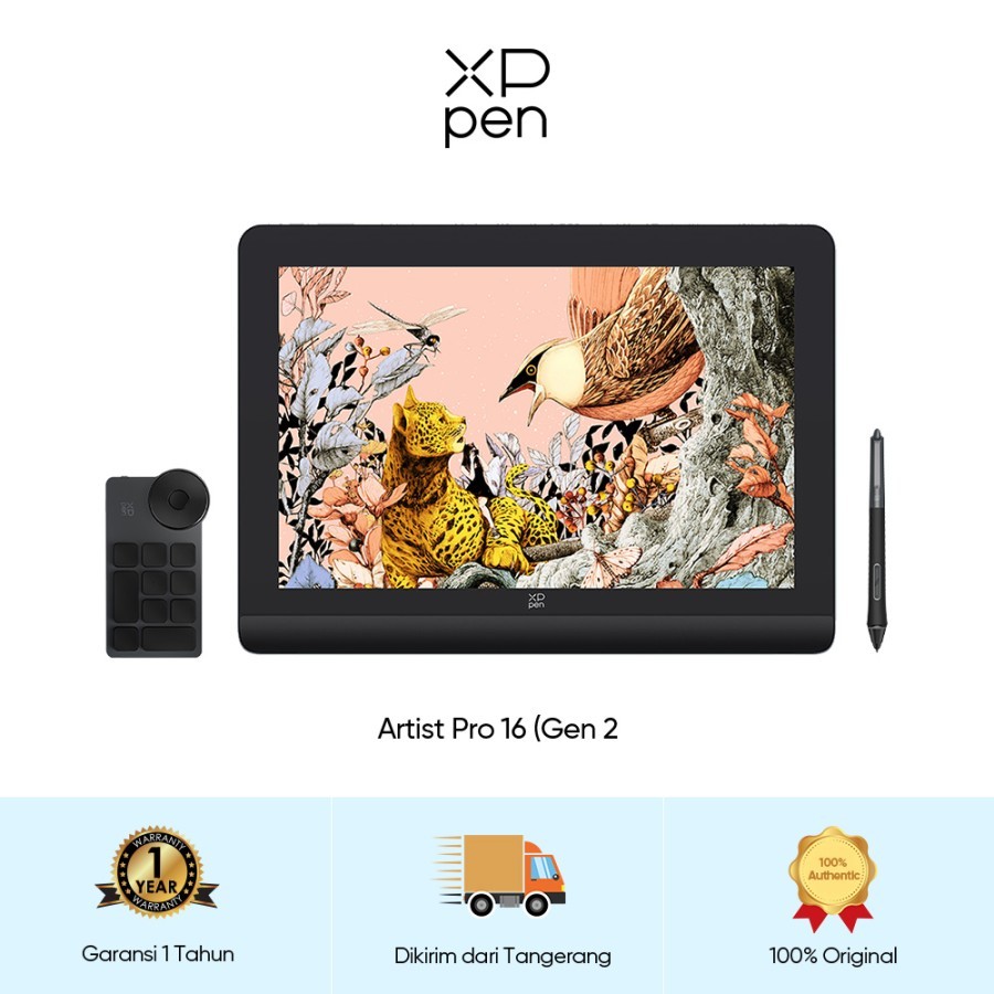 Jual Xp Pen Artist Pro 16 (Gen 2) - Pen Display Drawing Monitor Xp-pen Artist Graphic Display ...